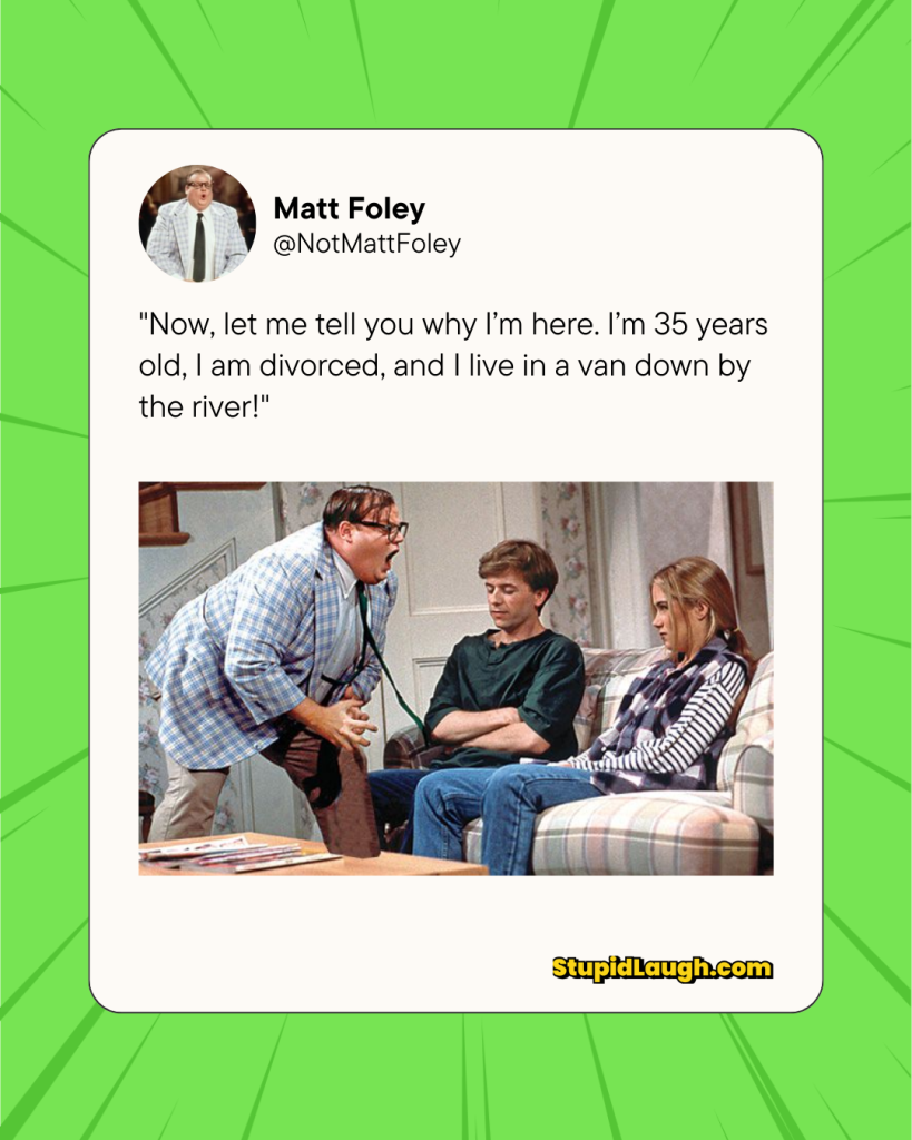 Chris Farley’s Funniest Moments | Relive Matt Foley Laugh